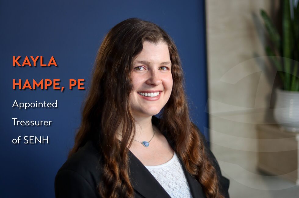 Kayla Hampe, PE Appointed Treasurer of SENH - Hoyle Tanner